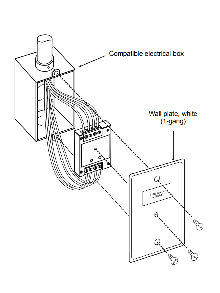 KIDDE F_GSAWTM - MÓDULO DE SUPERVISIÓN DE FLUJO DE AGUA CON