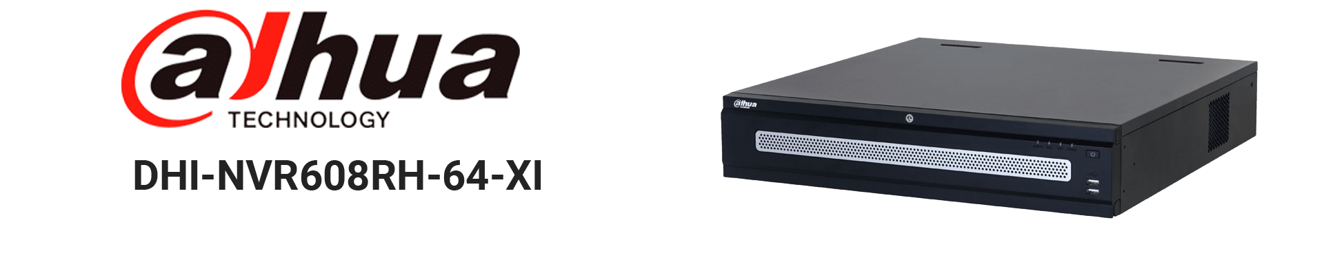 DAHUA DHI-NVR608RH-64-XI NVR 64 Canales/ 2U/ 8HDDs/ WizMind/