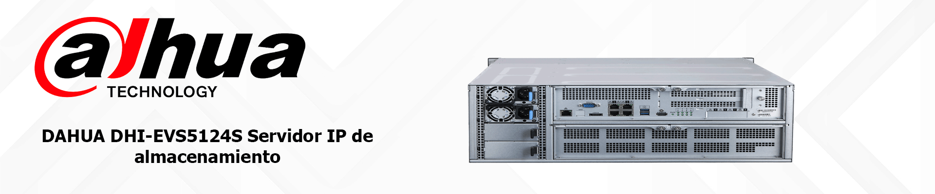 DAHUA DHI-EVS5124S Servidor IP de almacenamiento de 24 bahía