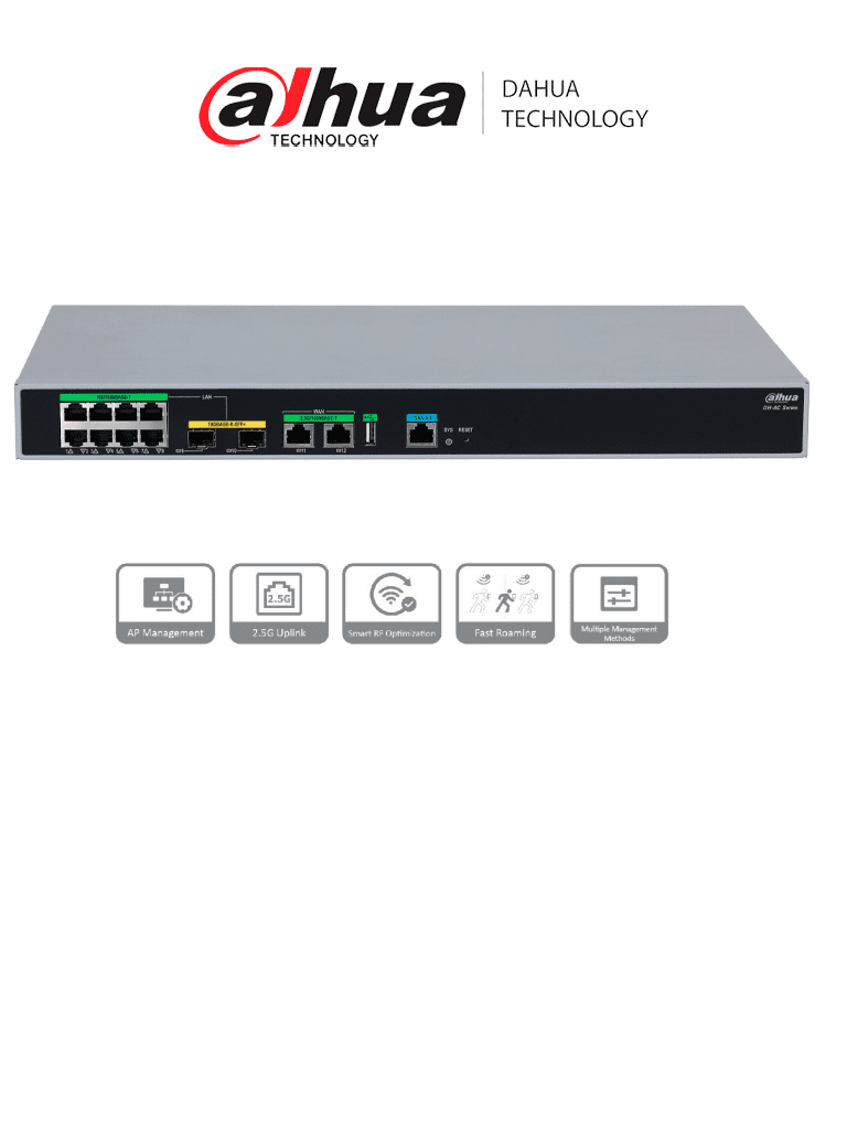 DAHUA DH-AC64 Control de acceso inalámbrico de 10 puertos DH