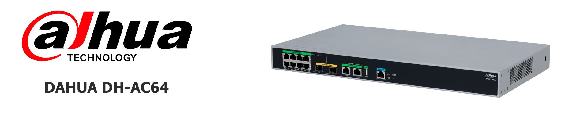 DAHUA DH-AC64 Control de acceso inalámbrico de 10 puertos DH