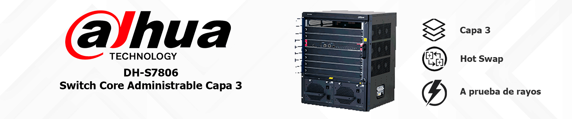 DAHUA DH-S7806 Switch Core Administrabe capa 3/ Switching 76