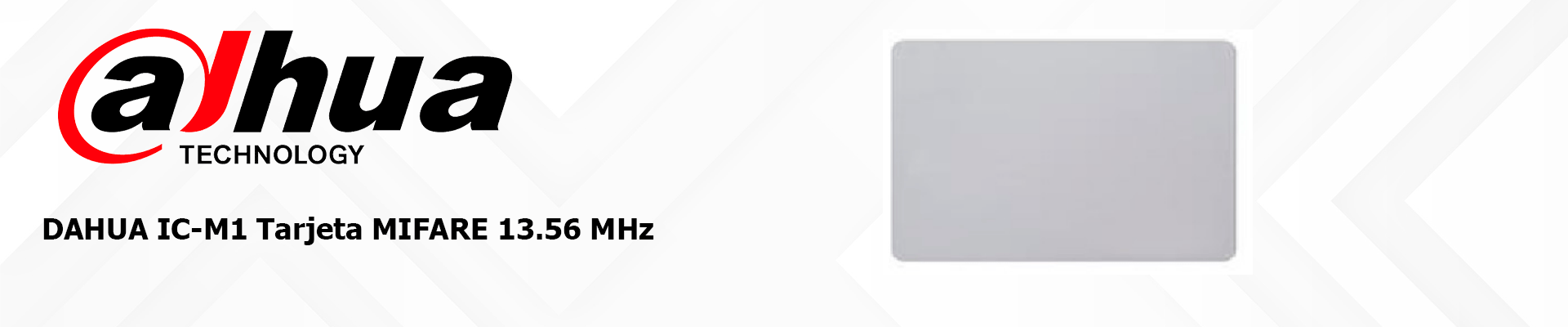 DAHUA IC-M1 Tarjeta MIFARE 13.56 MHz/ S50/ PVC/ 0,8 mm de Gr