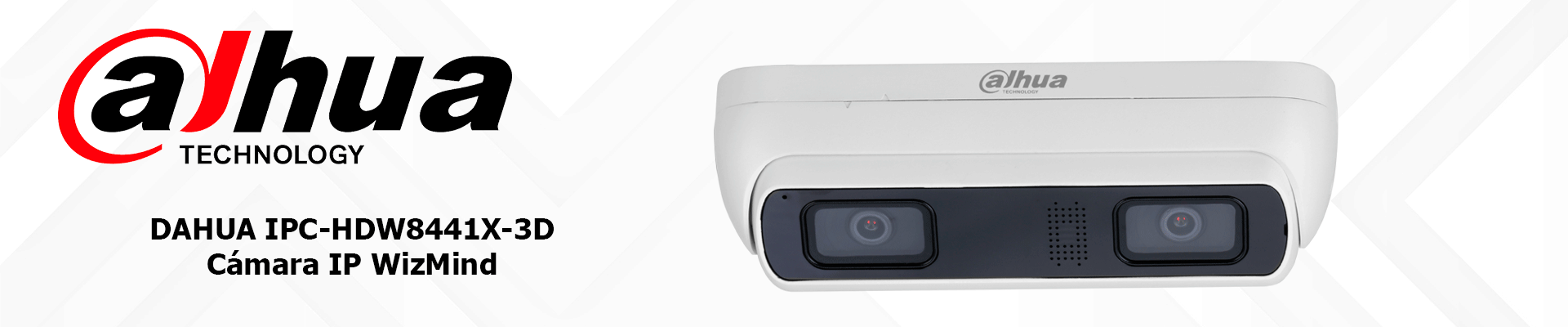 DAHUA IPC-HDW8441X-3D Cámara IP WizMind doble lente 4 MP Con