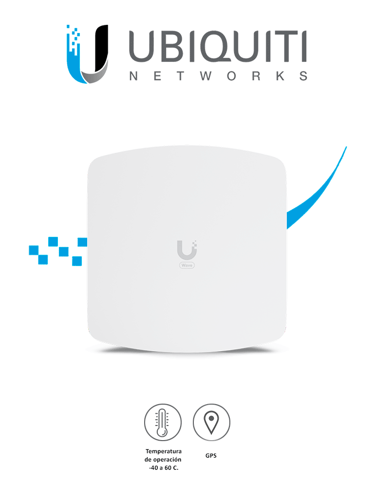 Access Point Wi-Fi 6 2.5GbE UBNT Wave-AP-Micro, UISP Wave Access Point ...