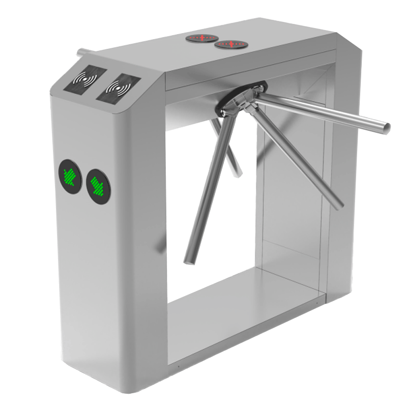 ZKTECO TS2200PRO - Torniquete Trípode Doble Carril Bidirecci