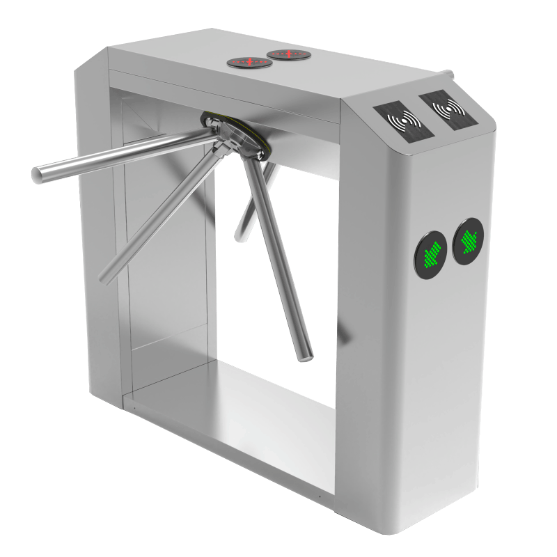 ZKTECO TS2200PRO - Torniquete Trípode Doble Carril Bidirecci