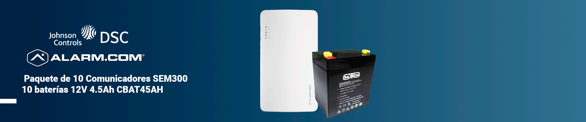 DSC SEM300 10 PACK - Paquete de 10 Comunicadores SEM300 Com