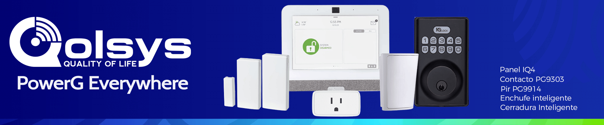 QOLSYS IQ4 Automation KIT - Paquete que contiene Sistema de