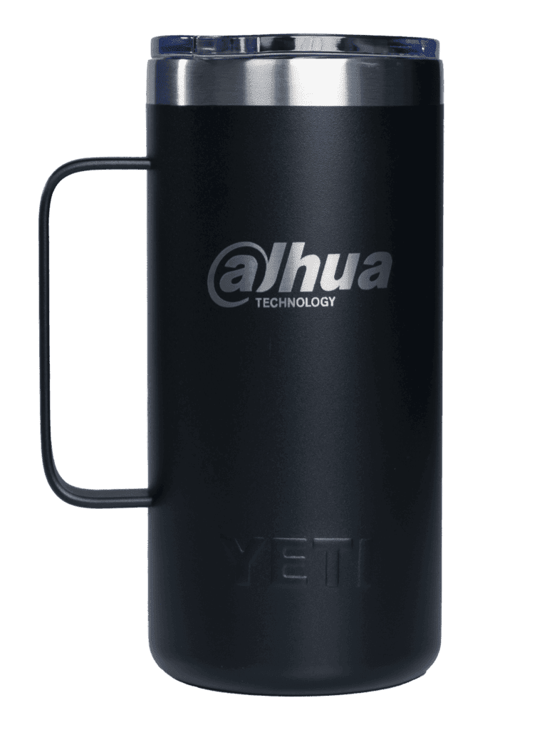 Termo con asa de 14oz y tapa magslider color negro, con impr