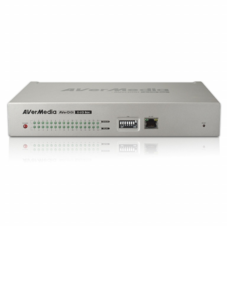 AVERDIGI IOBOX- MODULO DE 16 I/O DE ALARMA AVERMEDIA/ETHERNET