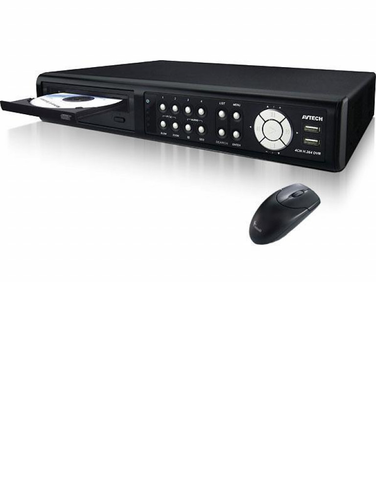 AVTECH CPD542D(AVC793ZD) - GRABADORA DIGITAL DE 4 CANALES H.264/ 120FPS ...