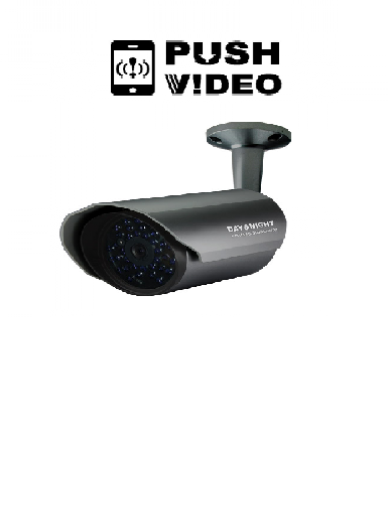 AVTECH AVC467A- CAMARA BULLET/DSP SONY EFFIO/PUSH VIDEO/600TVL/6 MM/ENTRADA DE ALARMA/35 LEDS ...