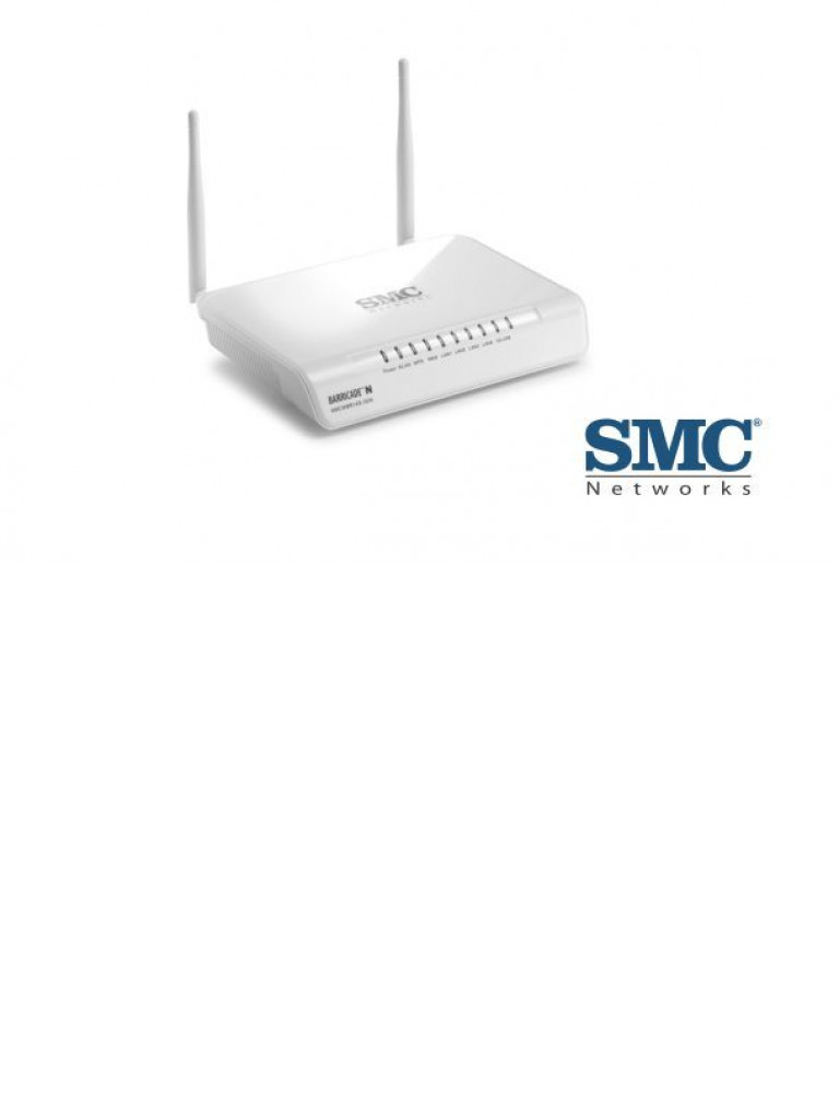 SMC SMCWBR14S3GN- RUTEADOR INALAMBRICO HASTA 300MBPS/ PUERTO USB PARA ...