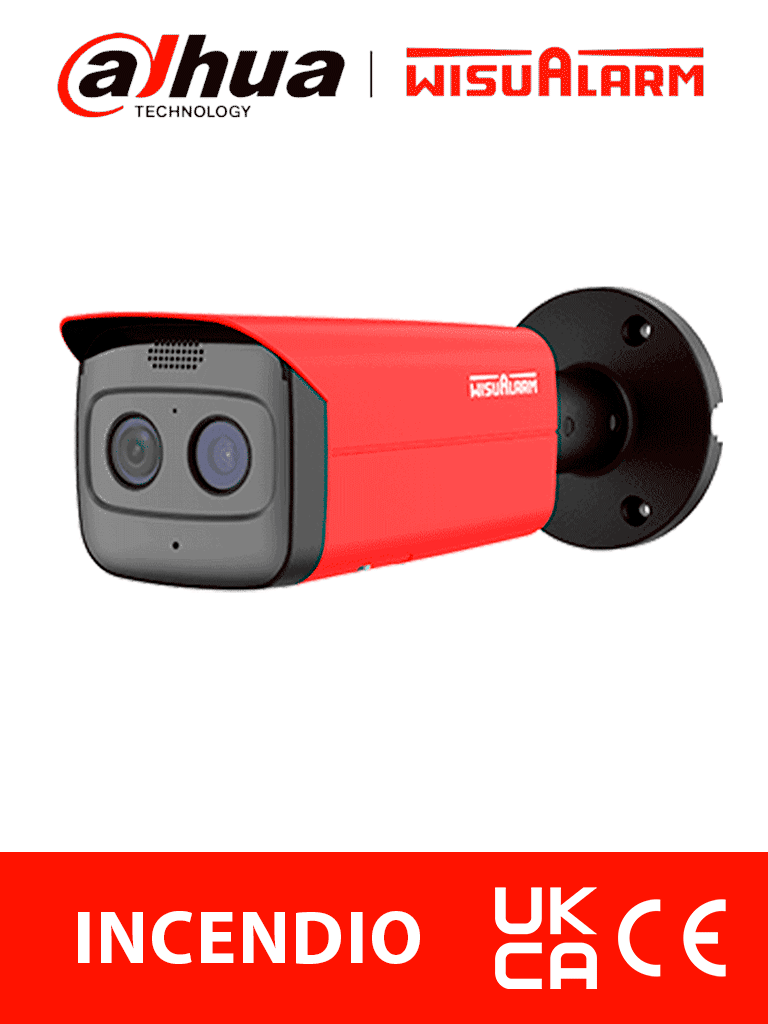 DAHUA DHI-HY-FT431LFP - Cámara IP de Detección de Fuego 4 Me