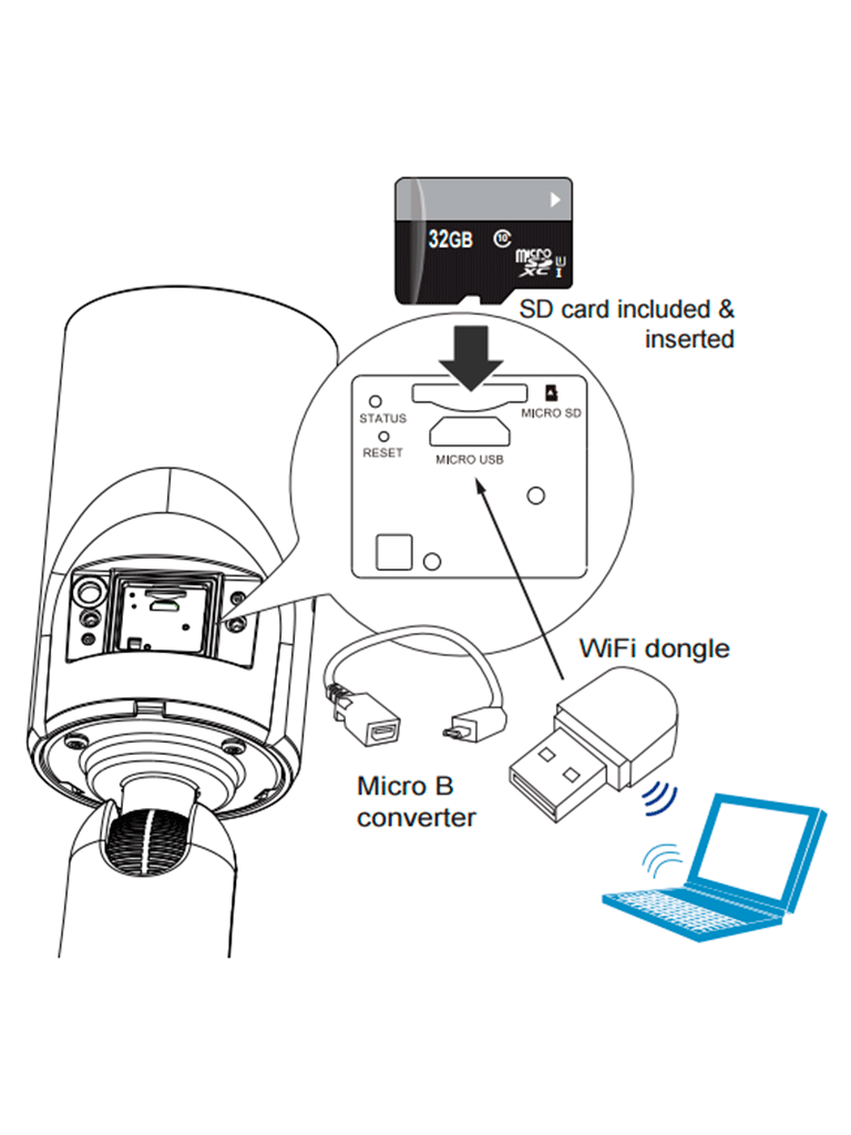 VIVOTEK IB9387-LPR-V3 - Cámara IP bullet exterior ANPR 5 MP,