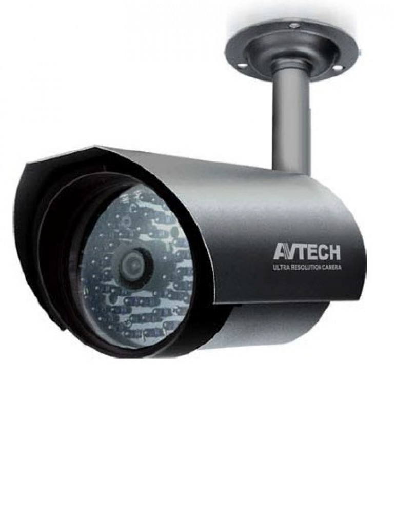 AVTECH AVC169- CAMARA BULLET/ 960H/700 TVL/LENTE 6MM/56 LEDS IR/VISION NOCTURNA 40M/USO EXTERIOR ...