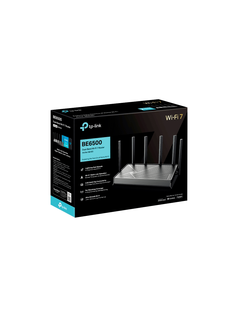 TP-LINK Archer BE400 – Router BE6500 con Wi-Fi 7, doble band