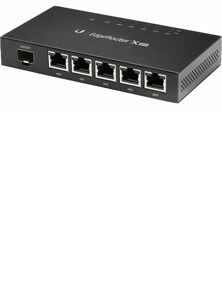 UBIQUITI ERXSFP- EDGEROUTER/ 5 PUERTOS GIGABIT ETHERNET CON POE PASIVO ...