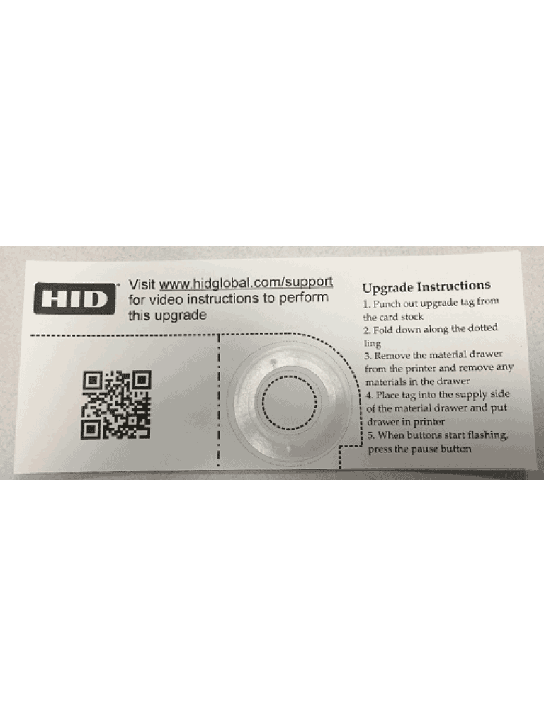 HID DUALUP- TAG DE ACTIVACION MODO DUAL DTC1500 -SOBREPEDIDO