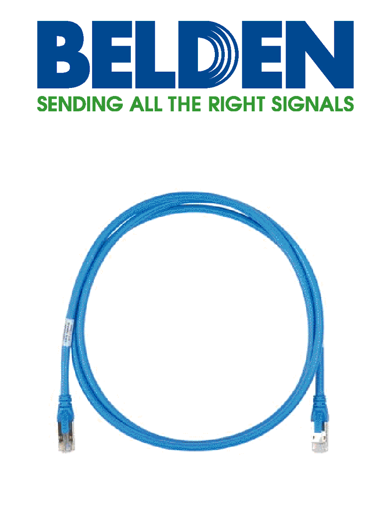 BELDEN C601106002 - Patchcord UTP / CAT 6 / Forro de PVC AZ