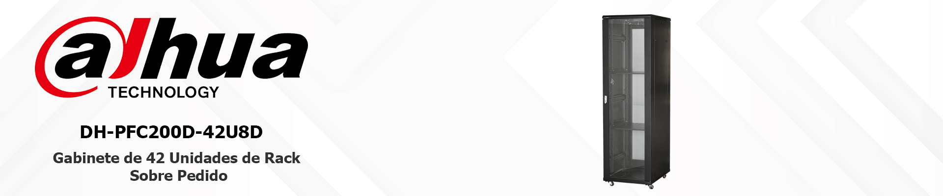 DAHUA DH-PFC200D-42U8D - Gabinete de 42 Unidades de Rack/ So