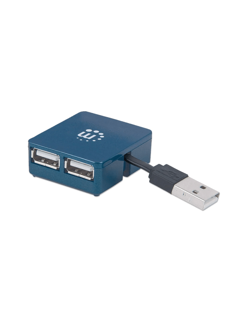 MANHATTAN 160605 Micro Hub USB de Alta Velocidad 2.0 Proporc