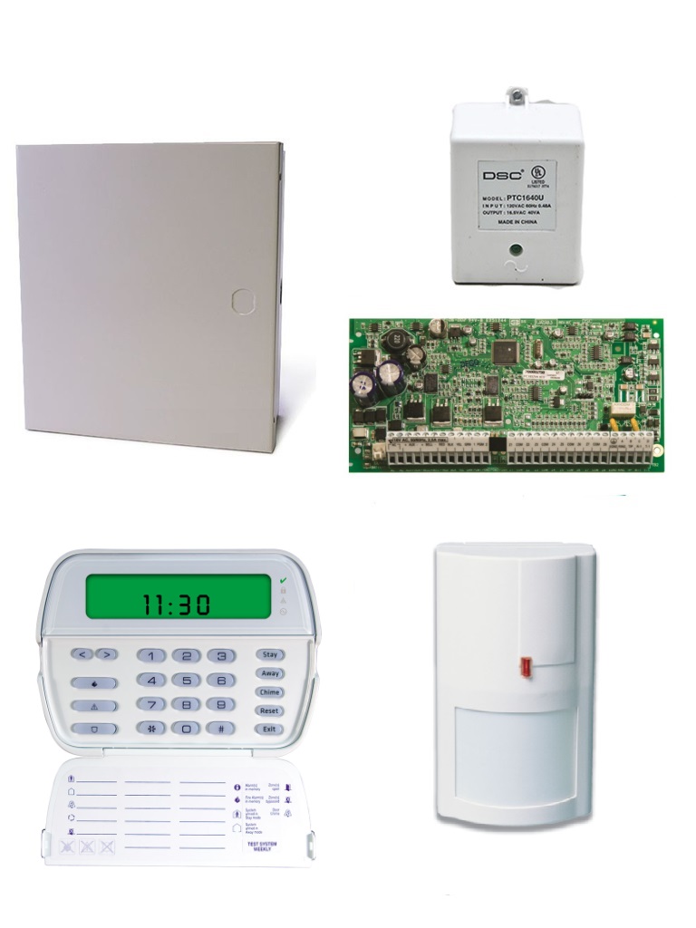 DSC POWER-RF-2.0 - Paquete SERIE POWER con panel PC1832PCBSPA de 8 a 32 ...