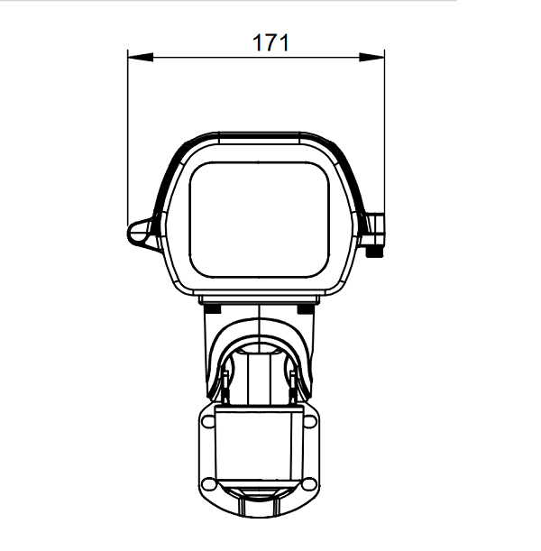 VIVOTEK AE237 - Gabinete de camaras IP profesionales / IP66 / IK10 Antivandalico / Brazo de ...