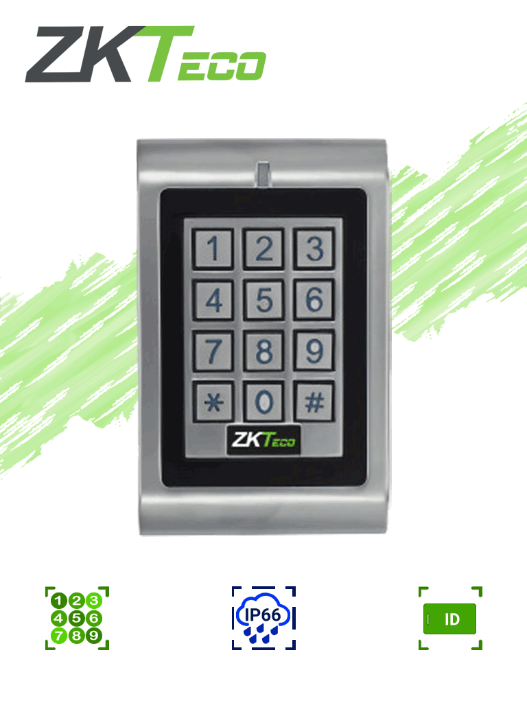 ZKTECO MKHID - Teclado Independiente Para Con - MK-H ID | ZKTECO México