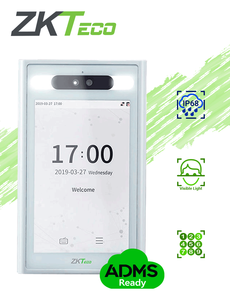 ZKTECO ELITEACCESS - Terminal de Reconocimiento Facial Robus