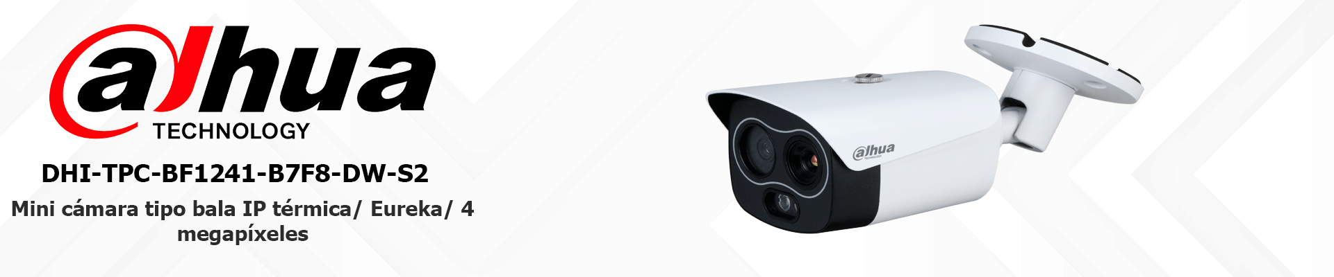 DAHUA DHI-TPC-BF1241-B7F8-DW-S2 Mini cámara tipo bala híbrid