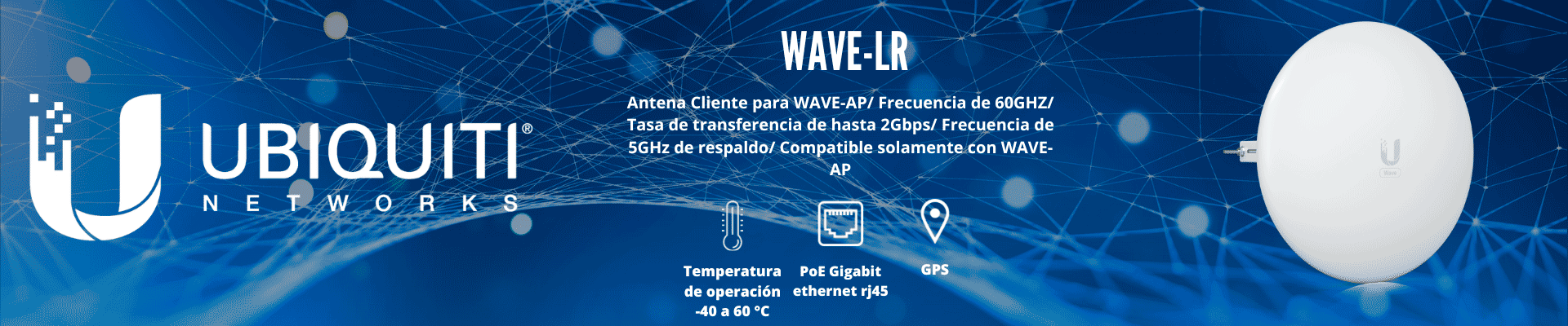 Ubiquiti - WAVE-LR - TVCenLinea.com